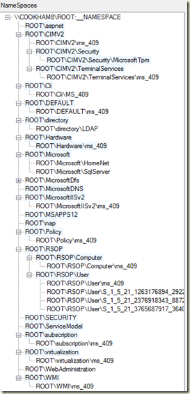 Under The Stairs Powershell And Wmi Namespaces